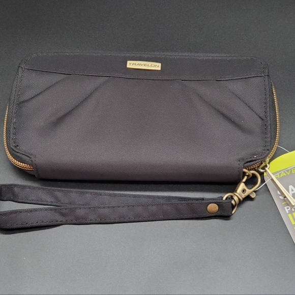 Travelon | Bags | Travelon Rfid Ladies Zip Around Wallet | Poshmark